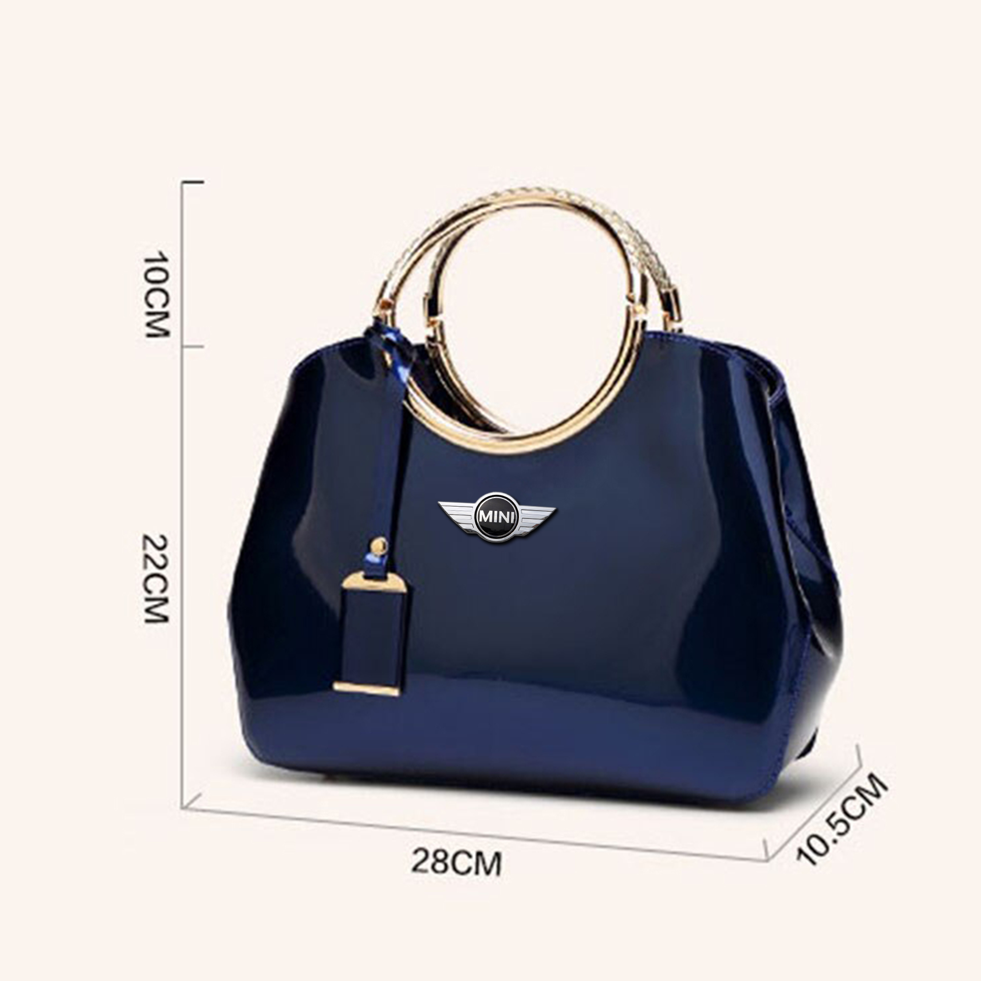 Mini Cooper Deluxe Women Handbags With Free Wallets - Vascara