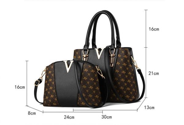 Mercedes Benz Luxury Leather Women Tote Bag Set - Vascara