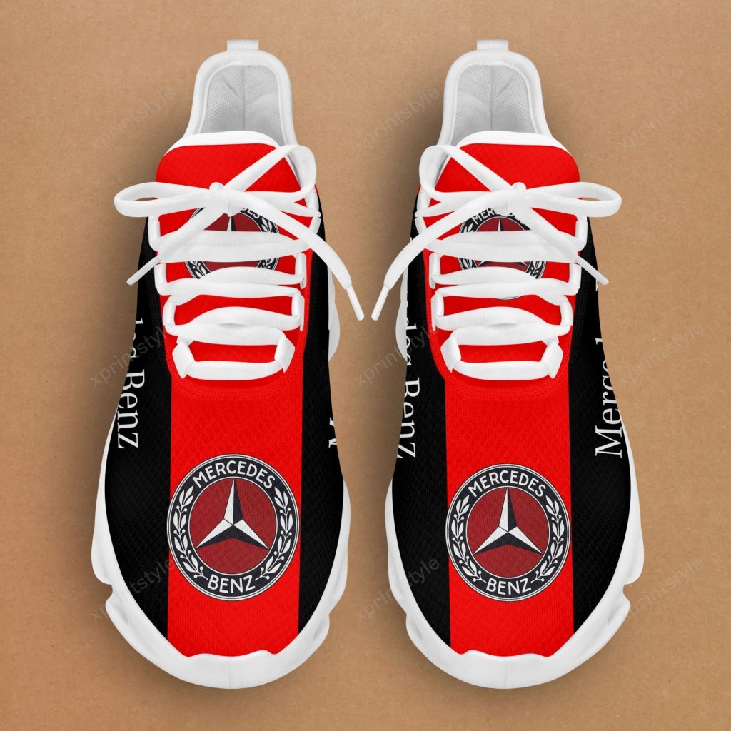 Mercedes Shoes Mercedes Benz Running Chunky Shoes Red - Vascara
