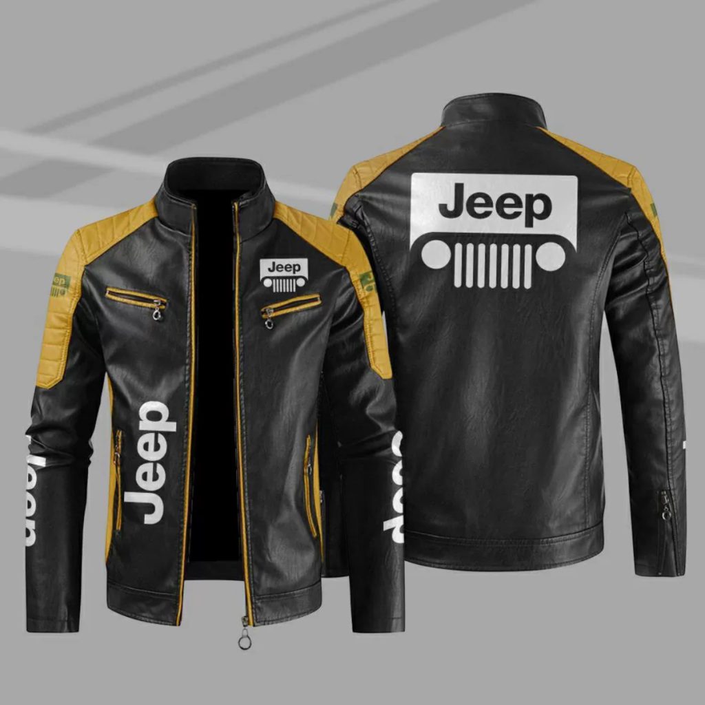 Jeep Jackets Jeep Sport Leather Jackets V33 On Sale - Vascara