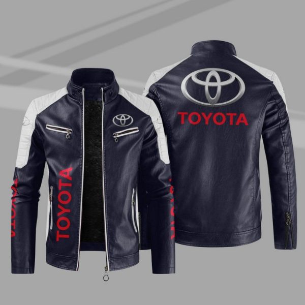 Toyota Jackets Toyota Sport Leather Jackets V08 On Sale - Vascara