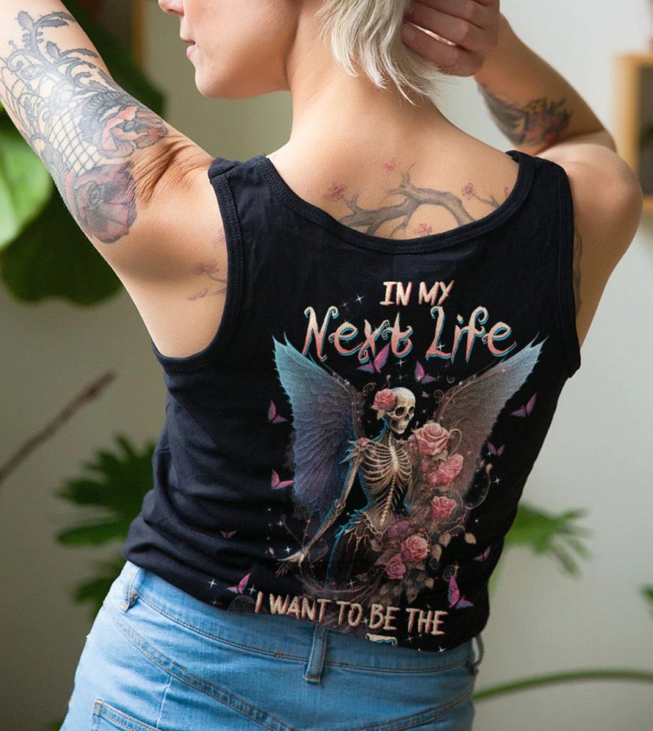 Skull Hoodies Karma Fairy Skull Skeleton Rose Leggings V36 - Vascara