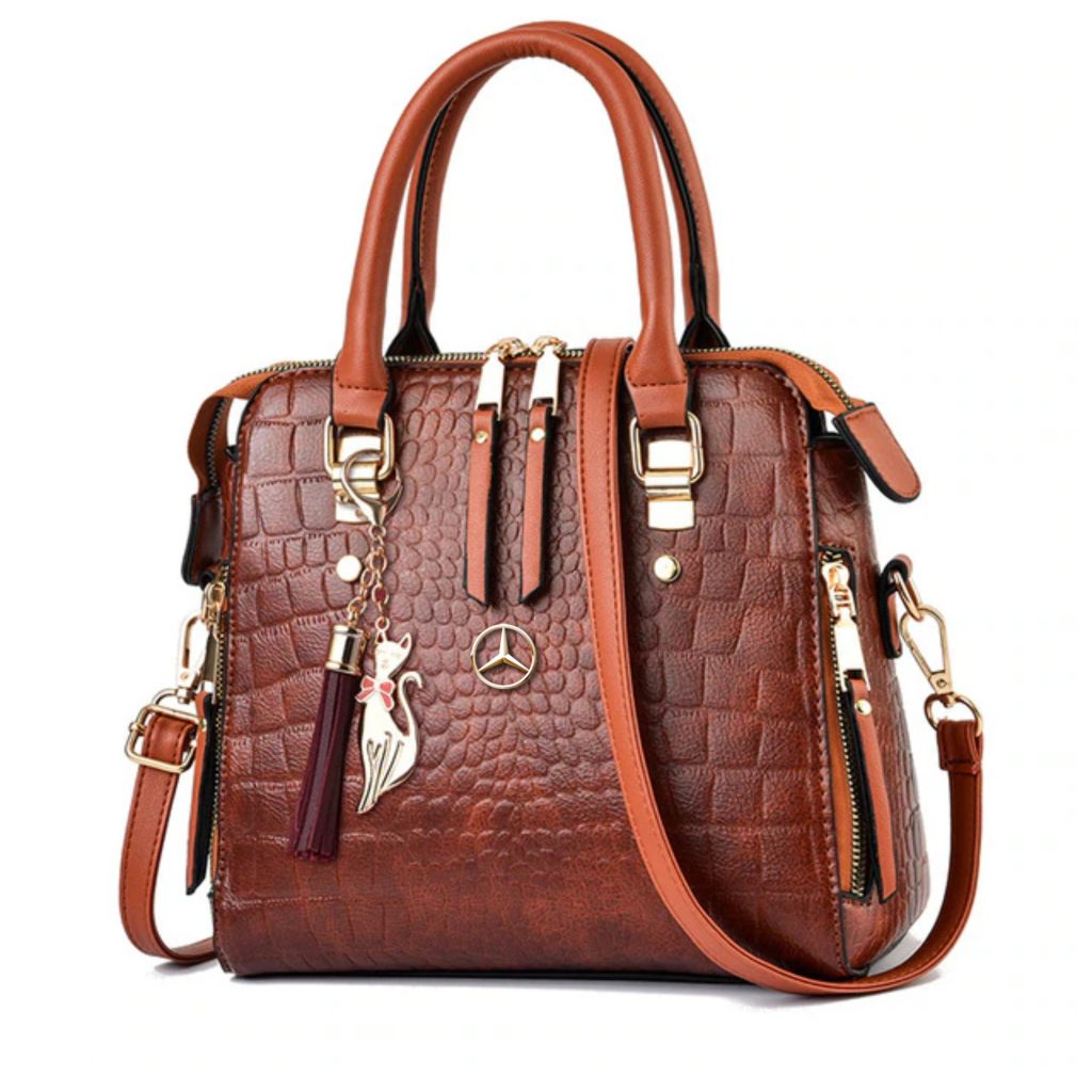 Mercedes Benz Alligator Leather Handbag On Sale - Vascara