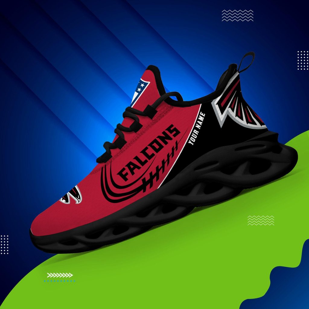 Atlanta Falcons Shoes Custom Max Soul Shoes V06 On Sale - Vascara